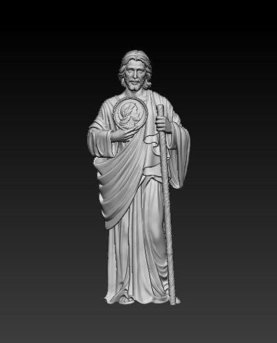 Saint Judas Model 3D model 3D printable | CGTrader