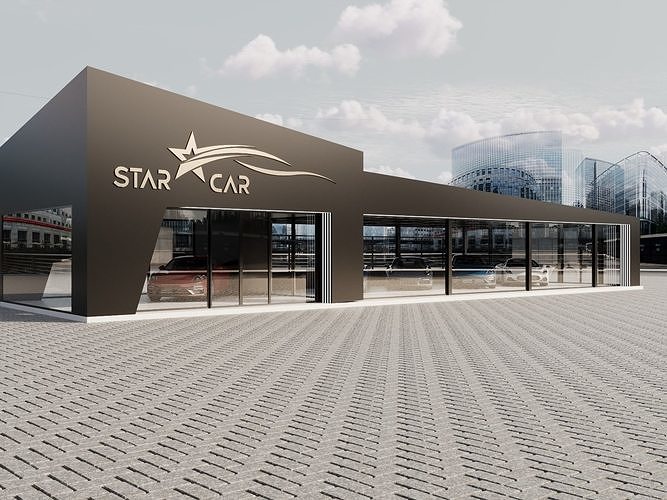 Starcar by FGM 3D model rigged | CGTrader