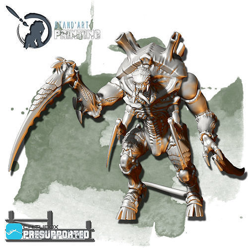 Alien Berserker 3D model | CGTrader