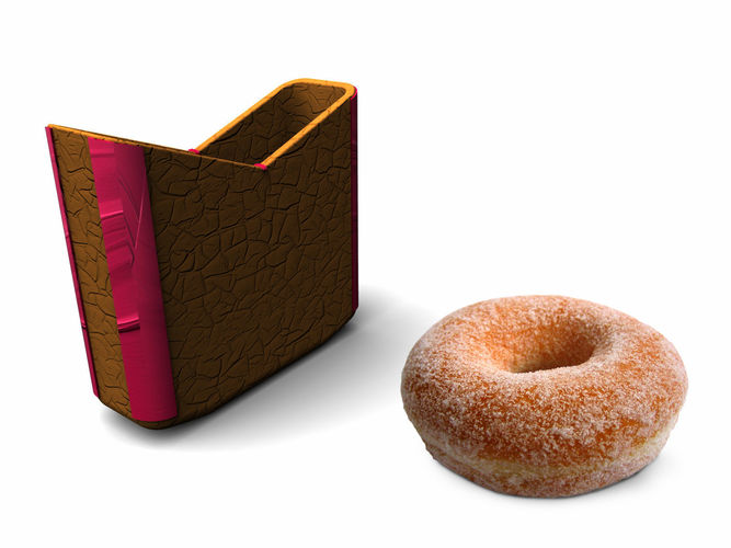 Donut stand 3D model 3D printable | CGTrader