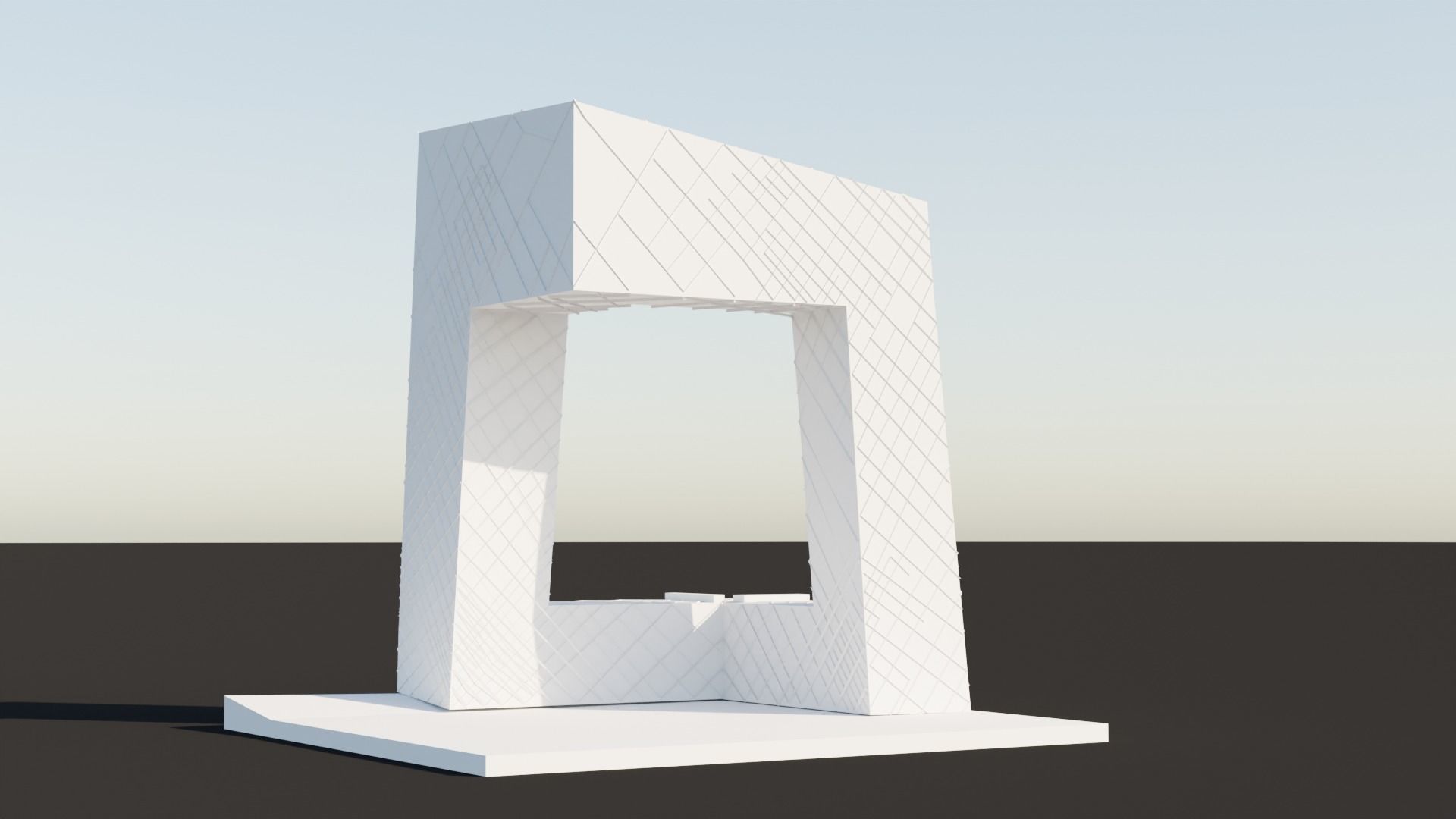 3D model CCTV Headquarters Beijing VR / AR / low-poly | CGTrader