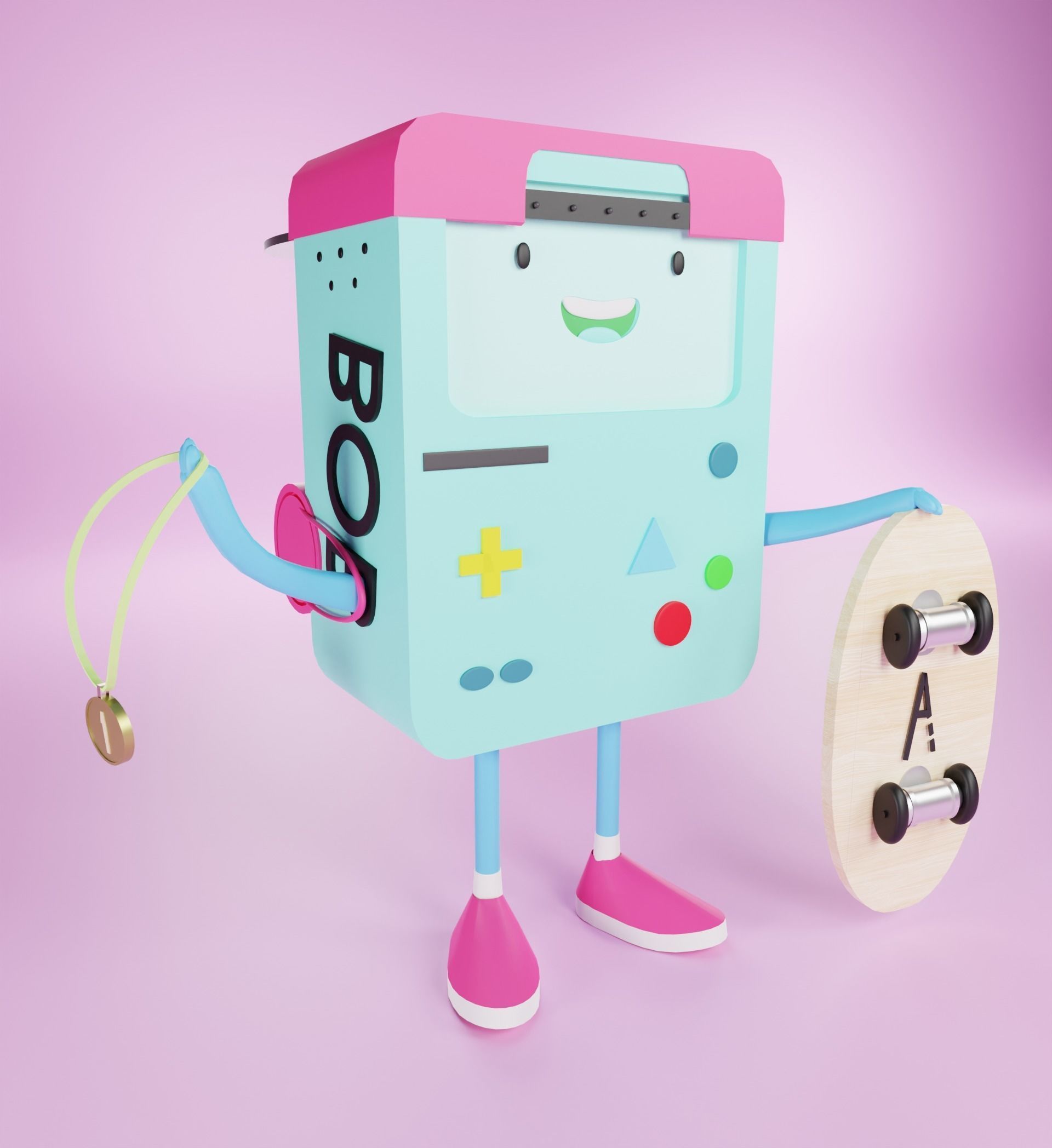 3D model BOB BOY VR / AR / low-poly | CGTrader