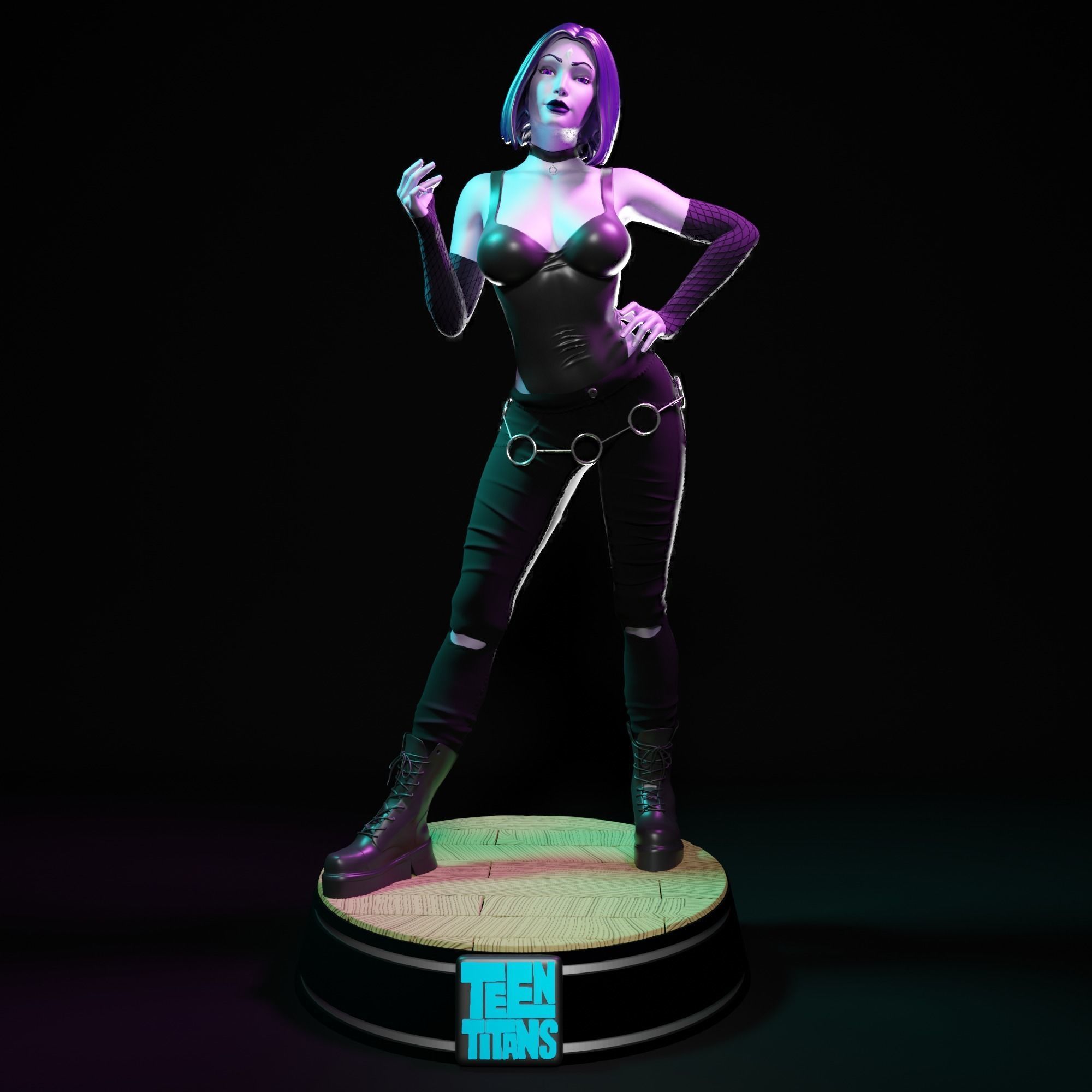 Raven Casual 3D model 3D printable | CGTrader