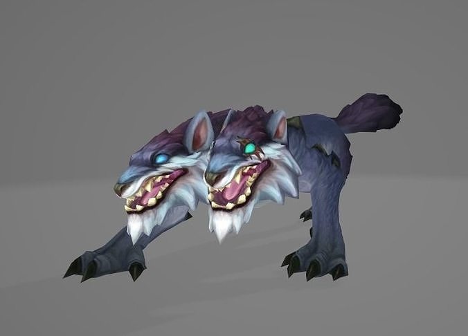 Wolf Model Rigging free VR / AR / low-poly 3D model animated rigged ...