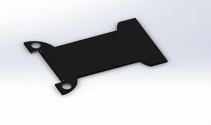 line follower body 3D model 3D printable | CGTrader