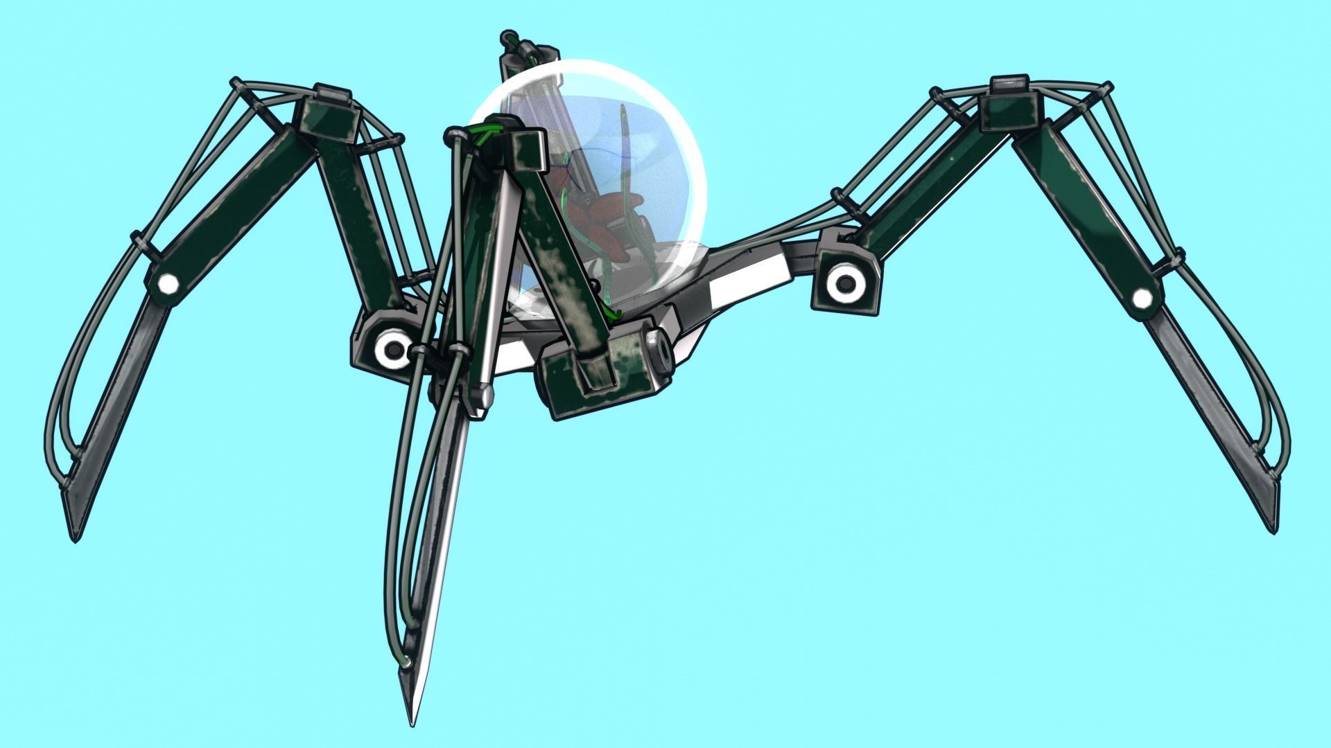 3D model 4 Legged Fish VR / AR / low-poly | CGTrader