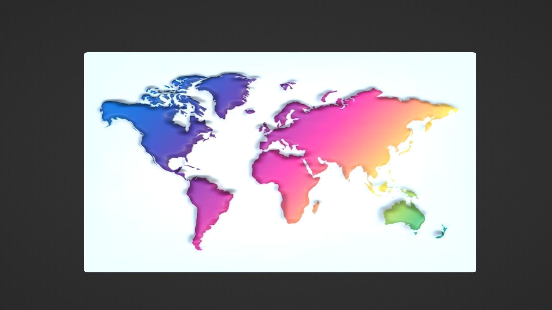 3D model World Map Topography VR / AR / low-poly | CGTrader