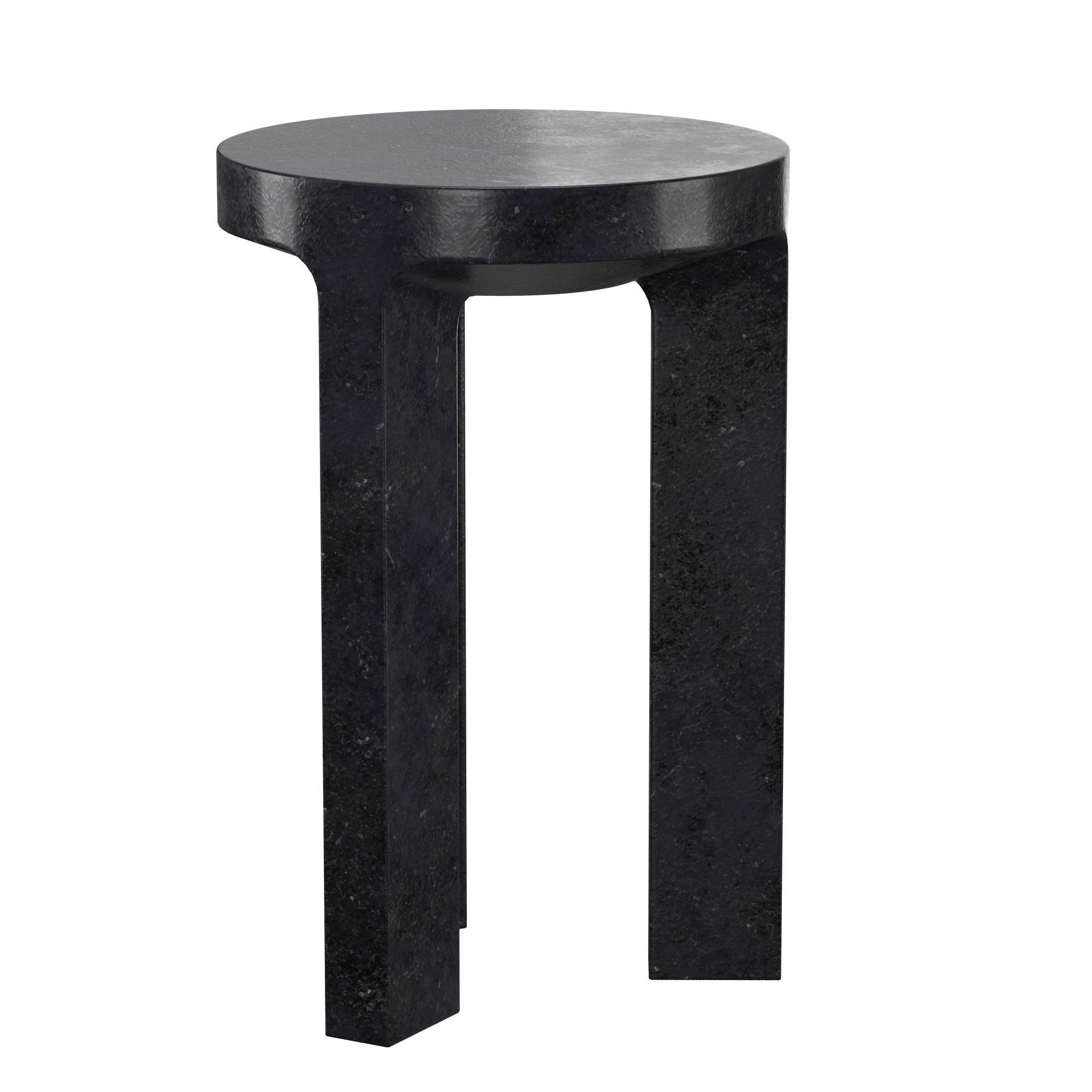 ALTA BHAINSLANA MARBLE 3-LEG SIDE TABLE 3D model | CGTrader