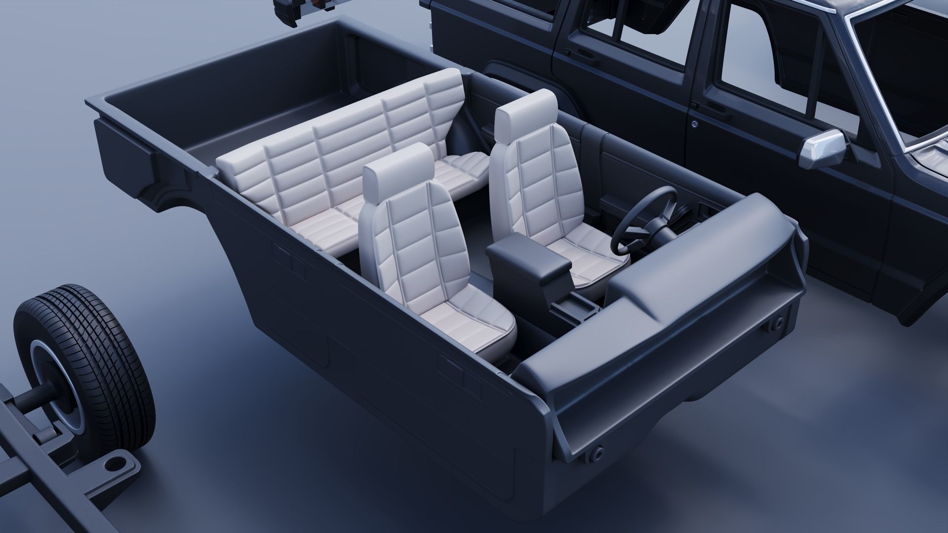 Jeep Cherokee XJ 1984 3D model 3D printable | CGTrader