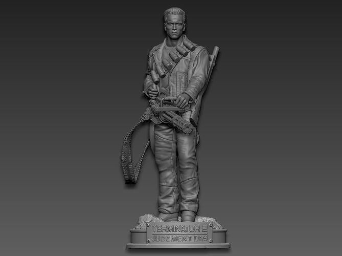 Terminator 2 judgment day 3D model 3D printable | CGTrader