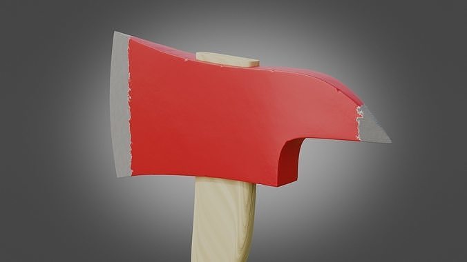 Firefighter Axe free VR / AR / low-poly 3D model | CGTrader
