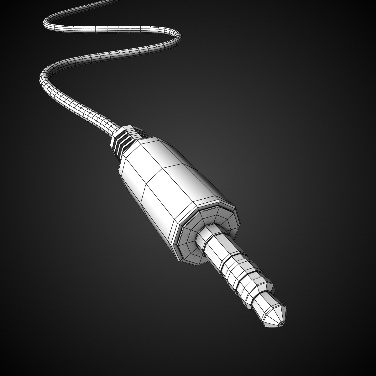 Audio Jack 3D Model MAX OBJ FBX MA MB | CGTrader.com