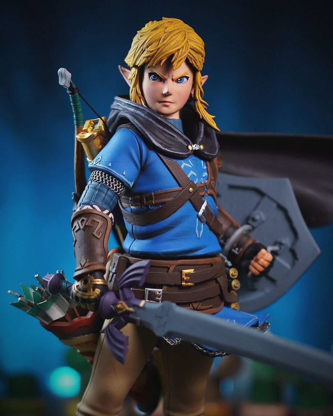 Link from the game The Legend of Zelda Tears of the Kingdom 3D model 3D ...