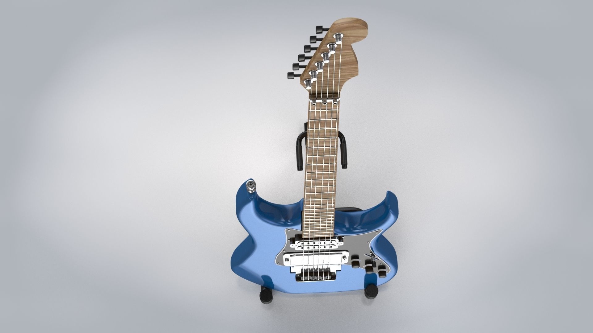 3D model Electric Guitar V4 VR / AR / low-poly | CGTrader