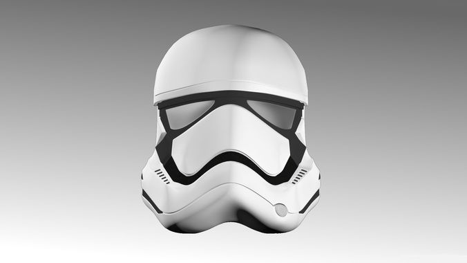 First Order Stormtrooper Helmet free VR / AR / low-poly 3D model | CGTrader