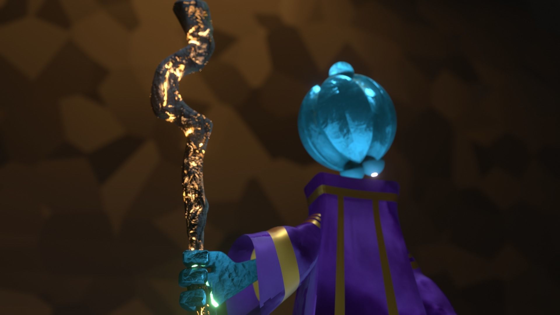 3D model Alien Monk VR / AR / low-poly | CGTrader