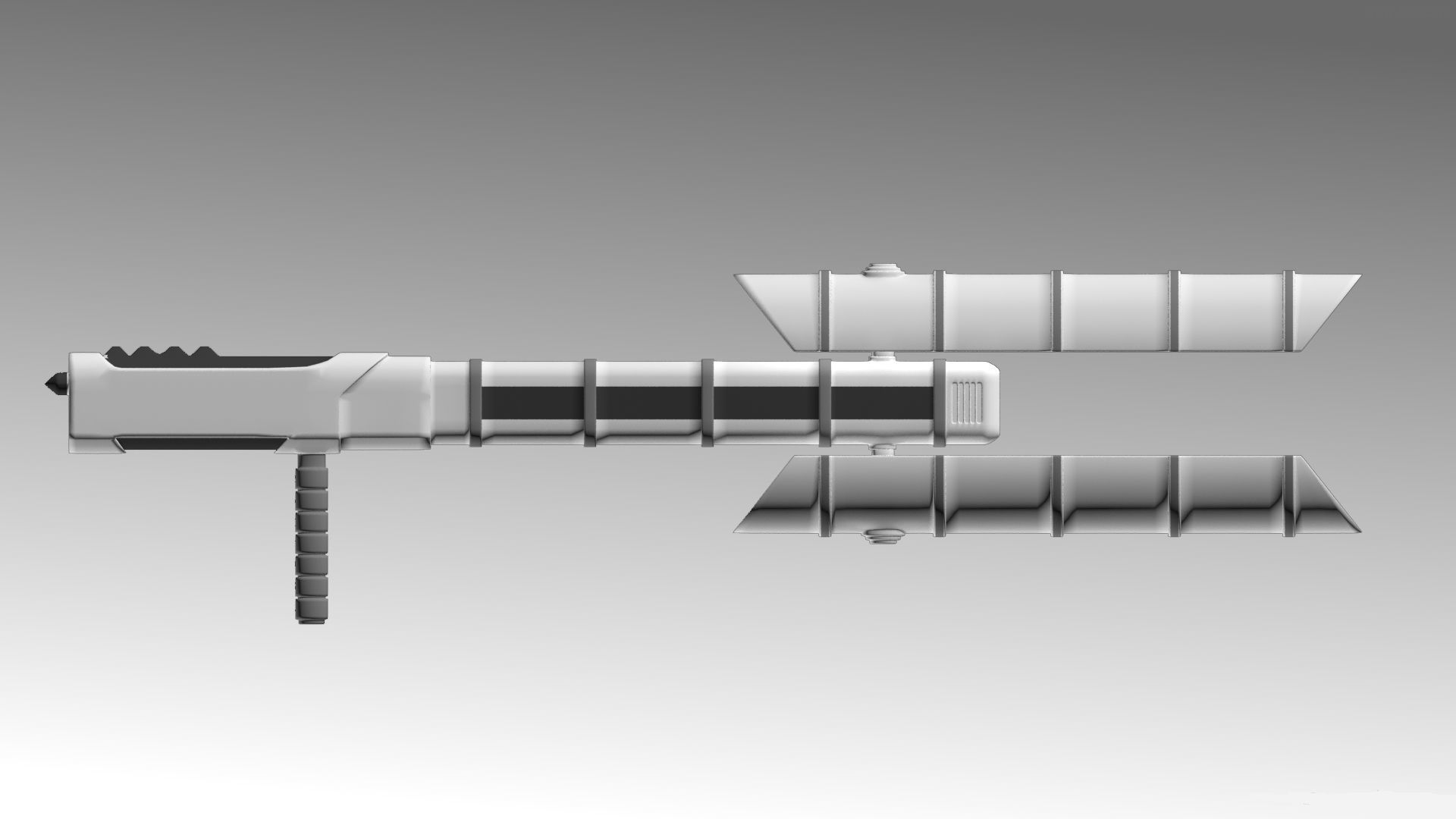 First Order Stormtrooper Baton free VR / AR / low-poly 3D model | CGTrader