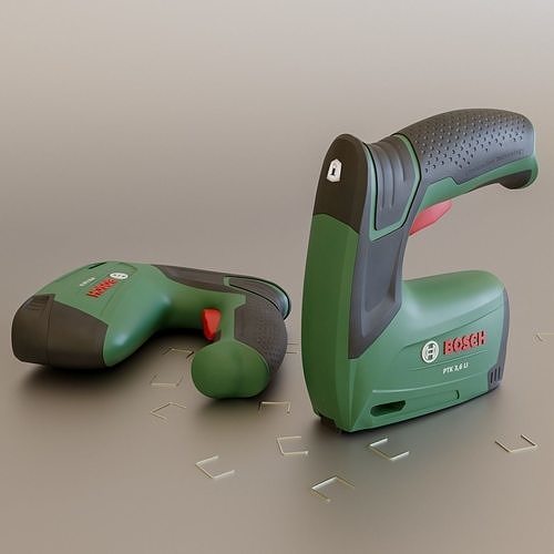 Tacker Tool 3D model | CGTrader