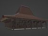 3D model Rumah Joglo Javanese traditional house VR / AR / low-poly ...