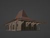 3D model Rumah Joglo Javanese traditional house VR / AR / low-poly ...