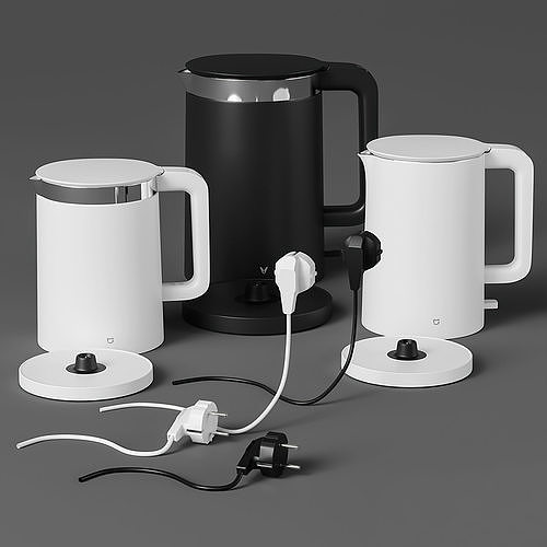 electric kettle Modern 3D model | CGTrader