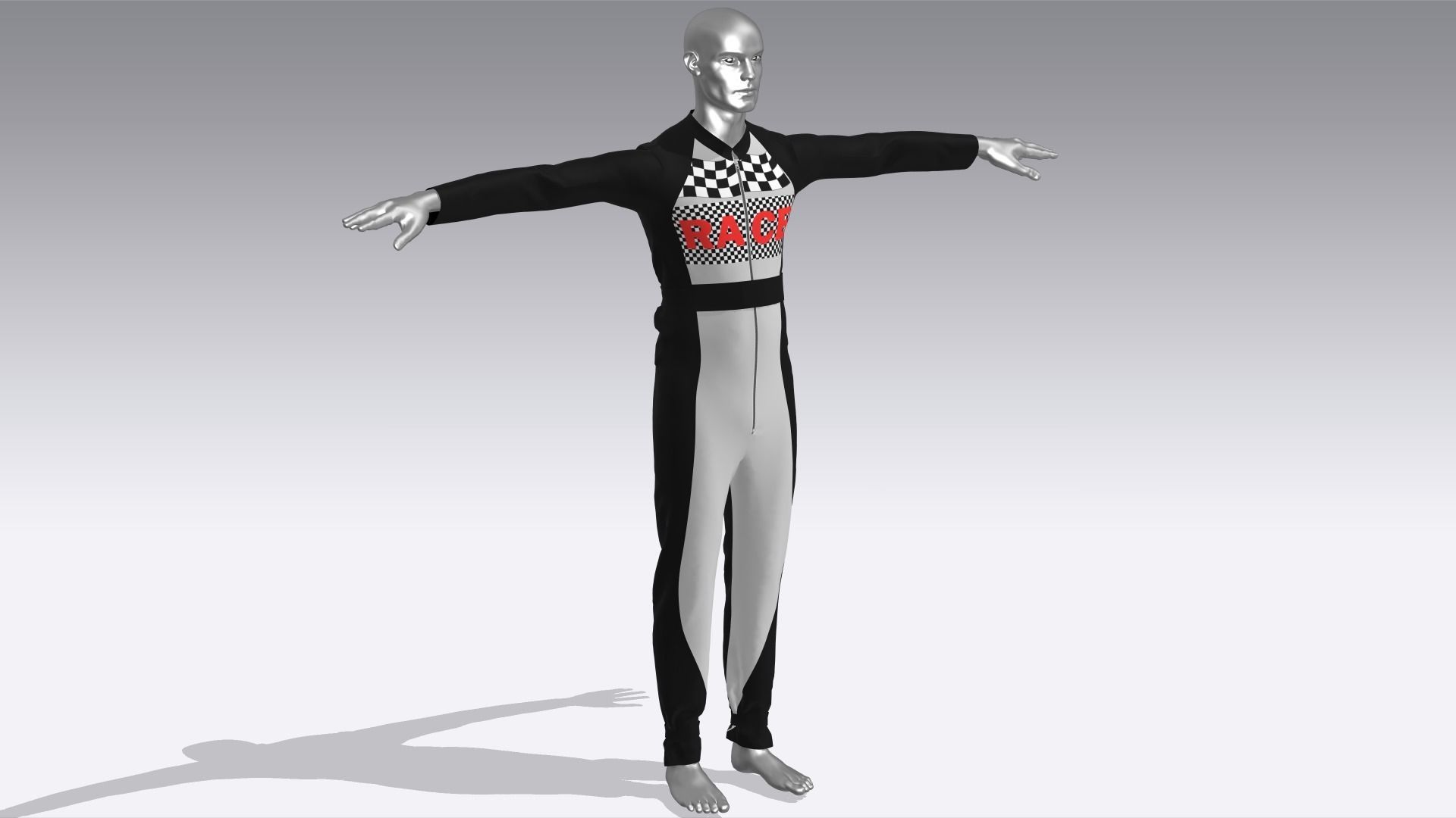 3D model Racing Custom Driver Suits VR / AR / low-poly | CGTrader
