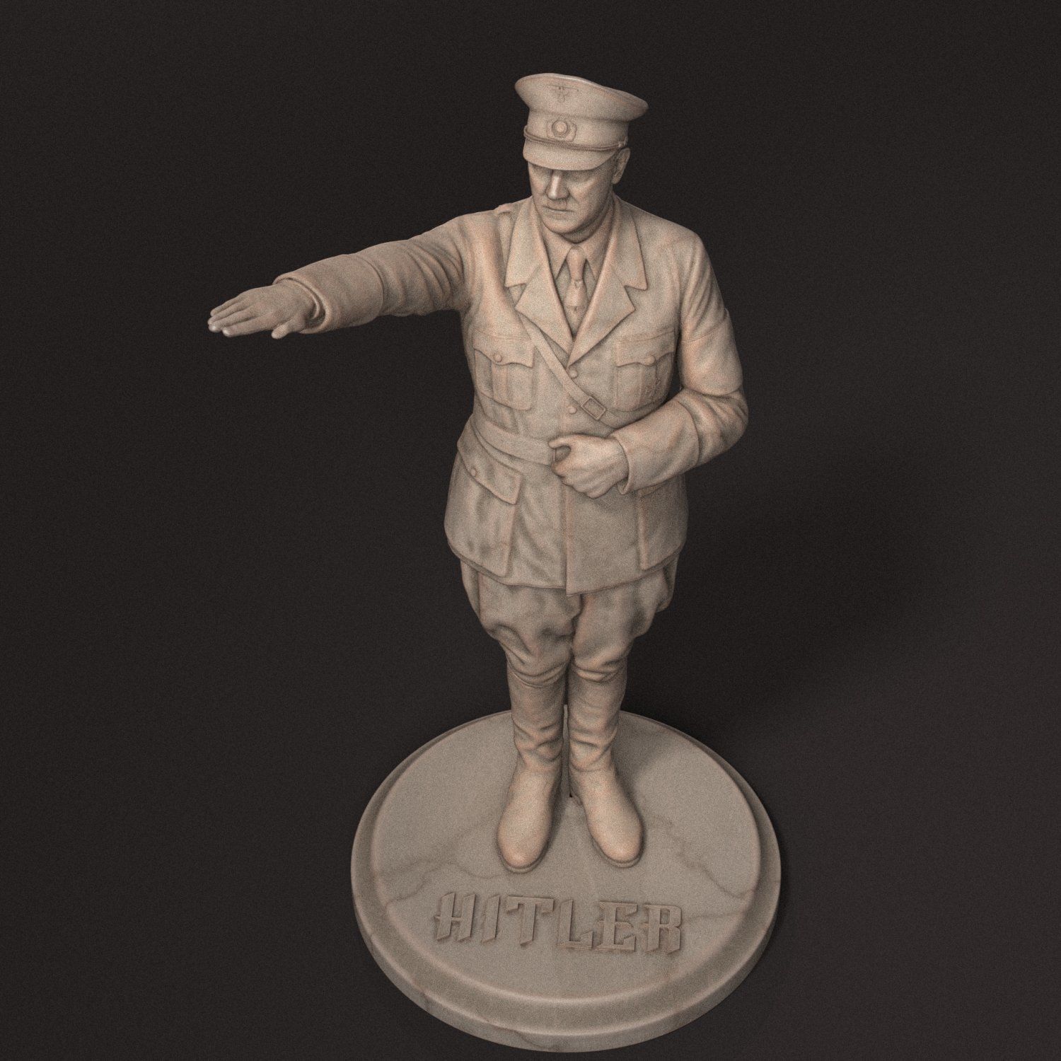 Adolf Hitler 3D model 3D printable | CGTrader