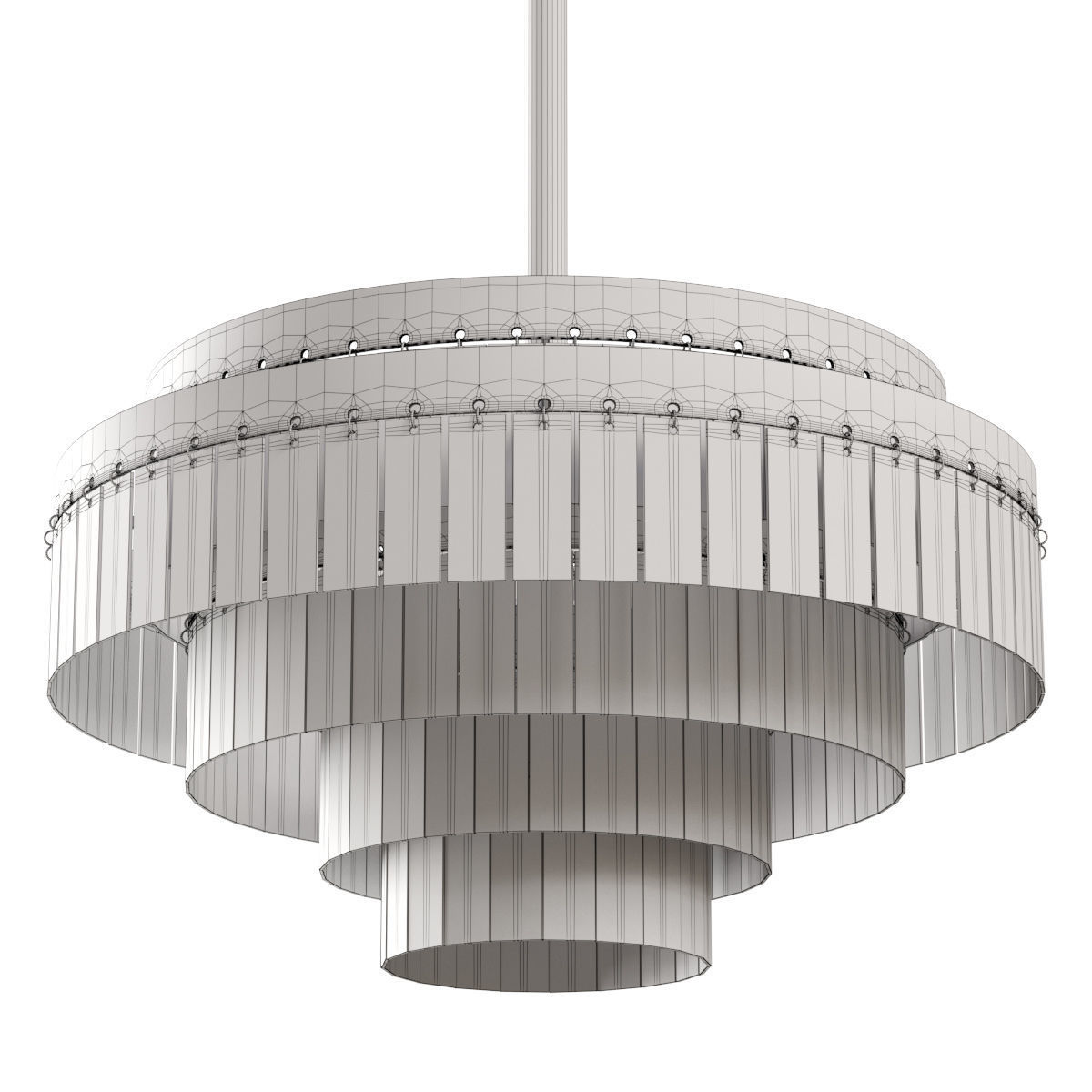HANDLE STUDIO ART DECO 42 chandelier 3D model | CGTrader