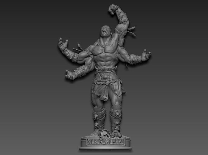 Goro mortal kombat 3D model 3D printable | CGTrader