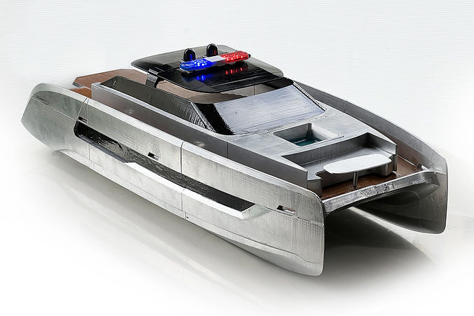 3D Print RC Catamaran 3D model 3D printable | CGTrader