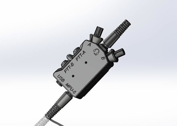 Dual PTT module 3D model 3D printable | CGTrader
