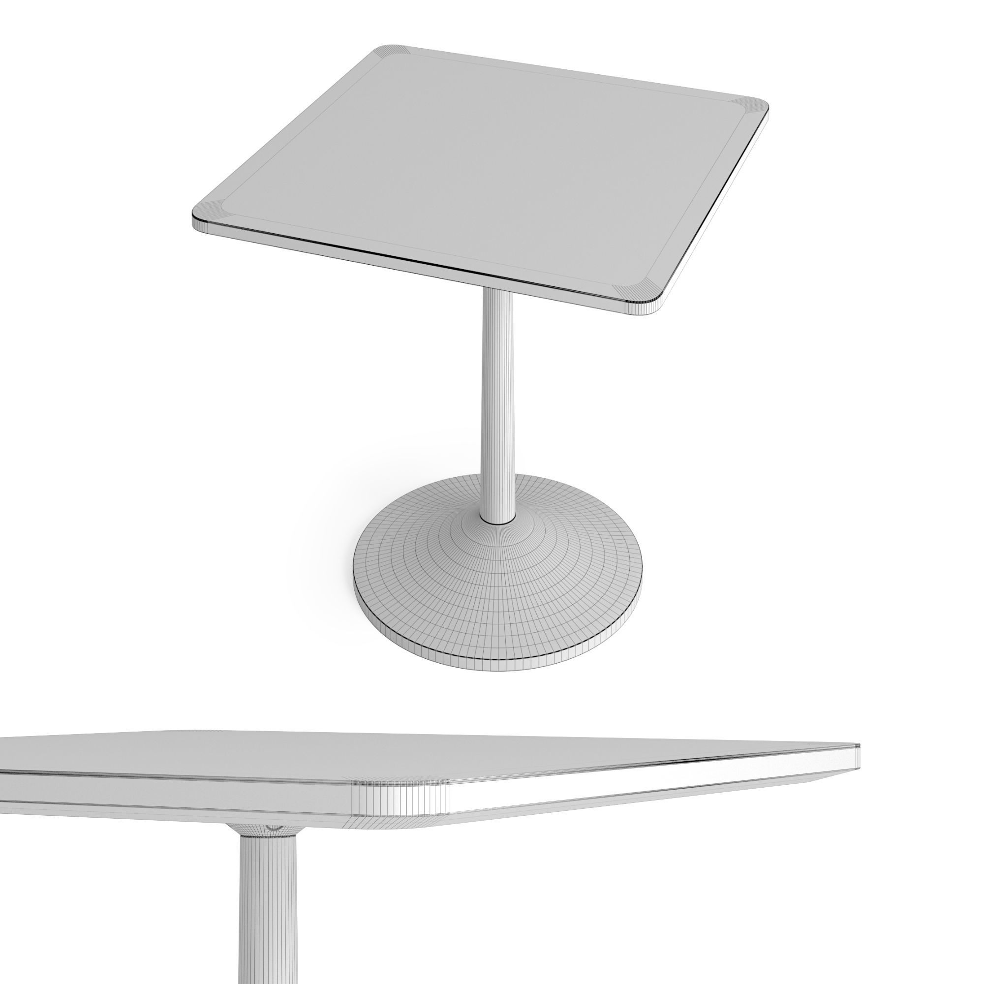 Bolia Dining Table Turned 3D model | CGTrader