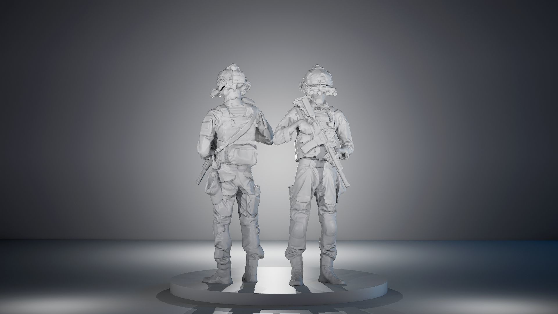 3D Scanned and Optimised - 8 Posed Cosplay Models Pack 1 3D model ...