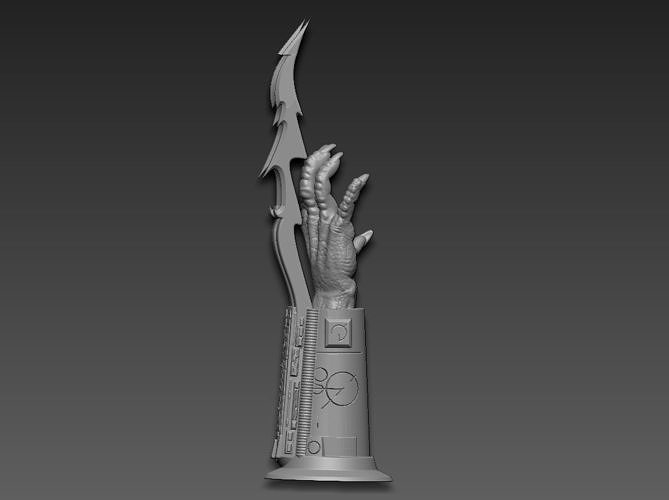 The hand of the predator 3D model 3D printable | CGTrader