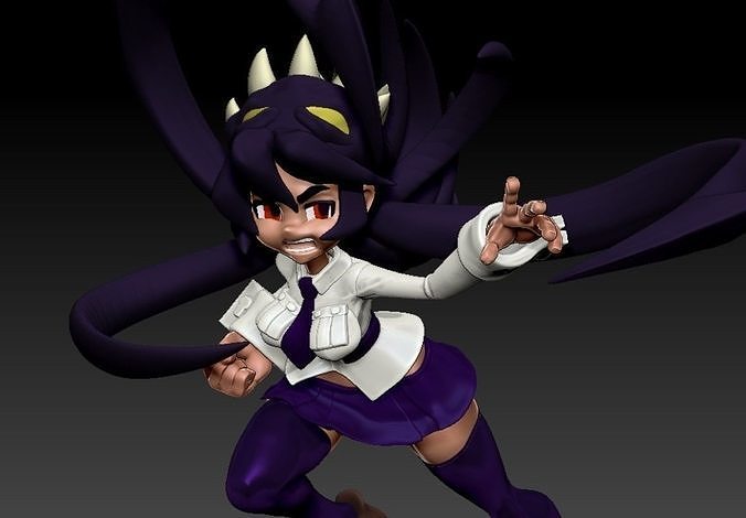 Skullgirls - Filia Medici 3D model 3D printable | CGTrader