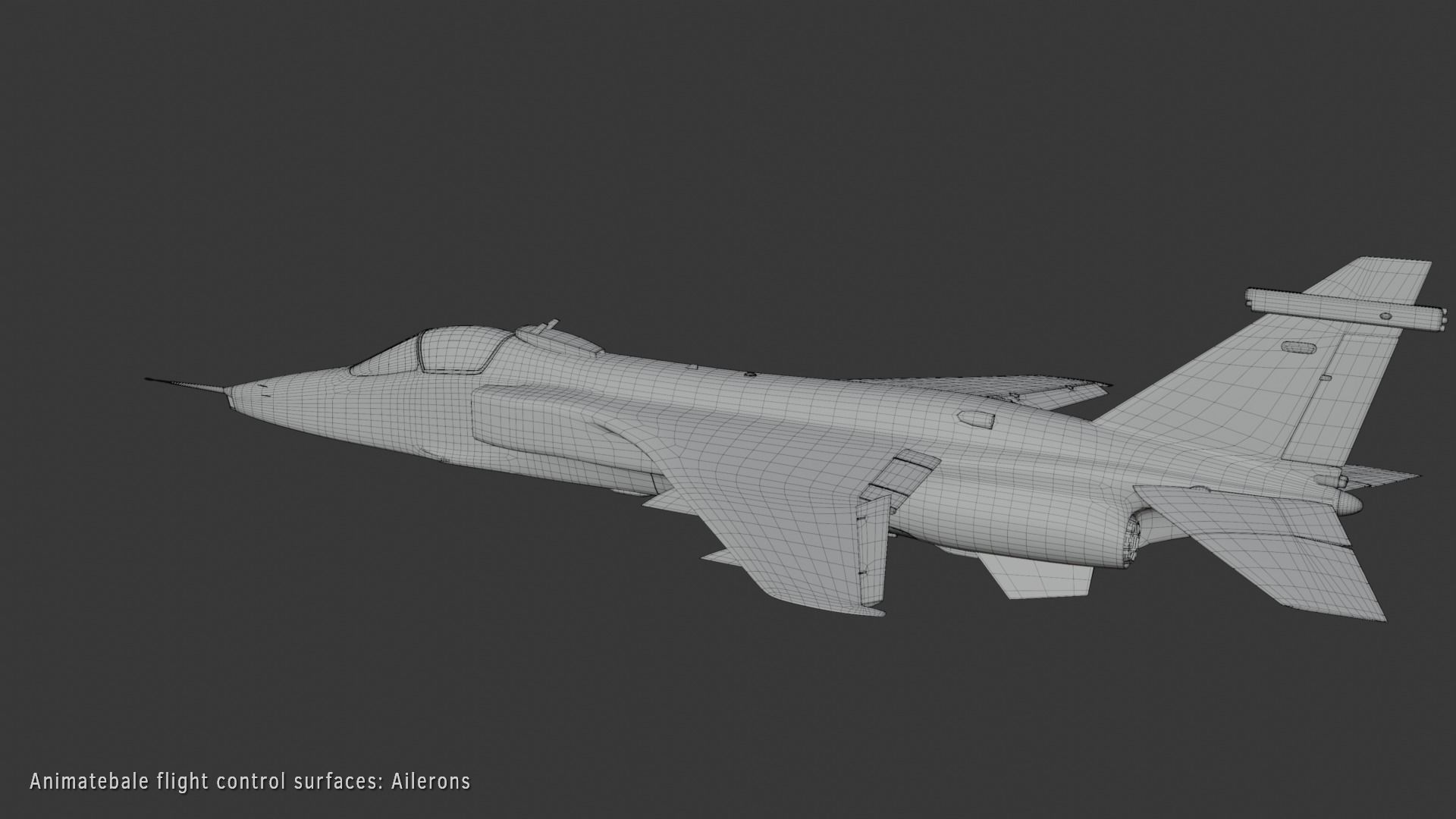 Sepecat Jaguar GR3 3D model 3D model rigged | CGTrader