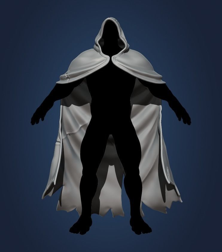 stylized cape zbrush file 3D model | CGTrader