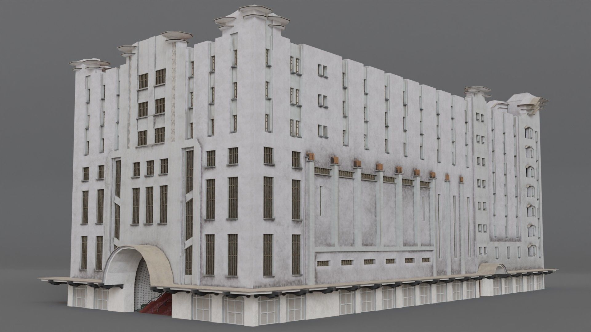 Edificio Ermita CDMX 3D model | CGTrader