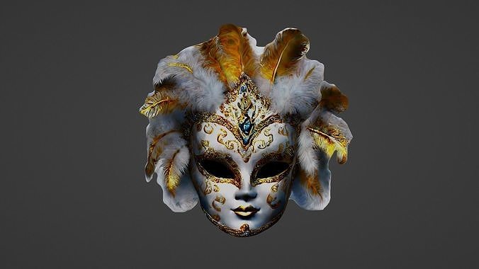 3D model Halloween Mask VR / AR / low-poly | CGTrader