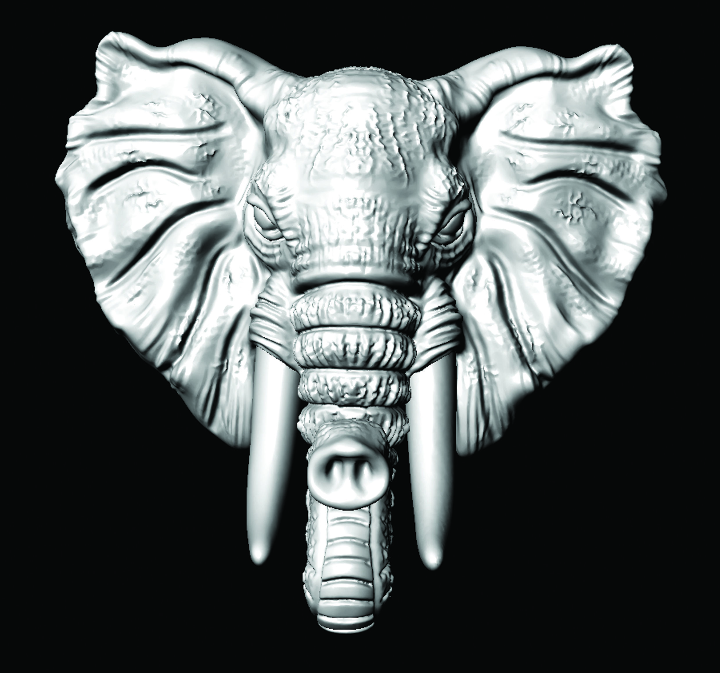 Elephant 3D model 3D printable | CGTrader
