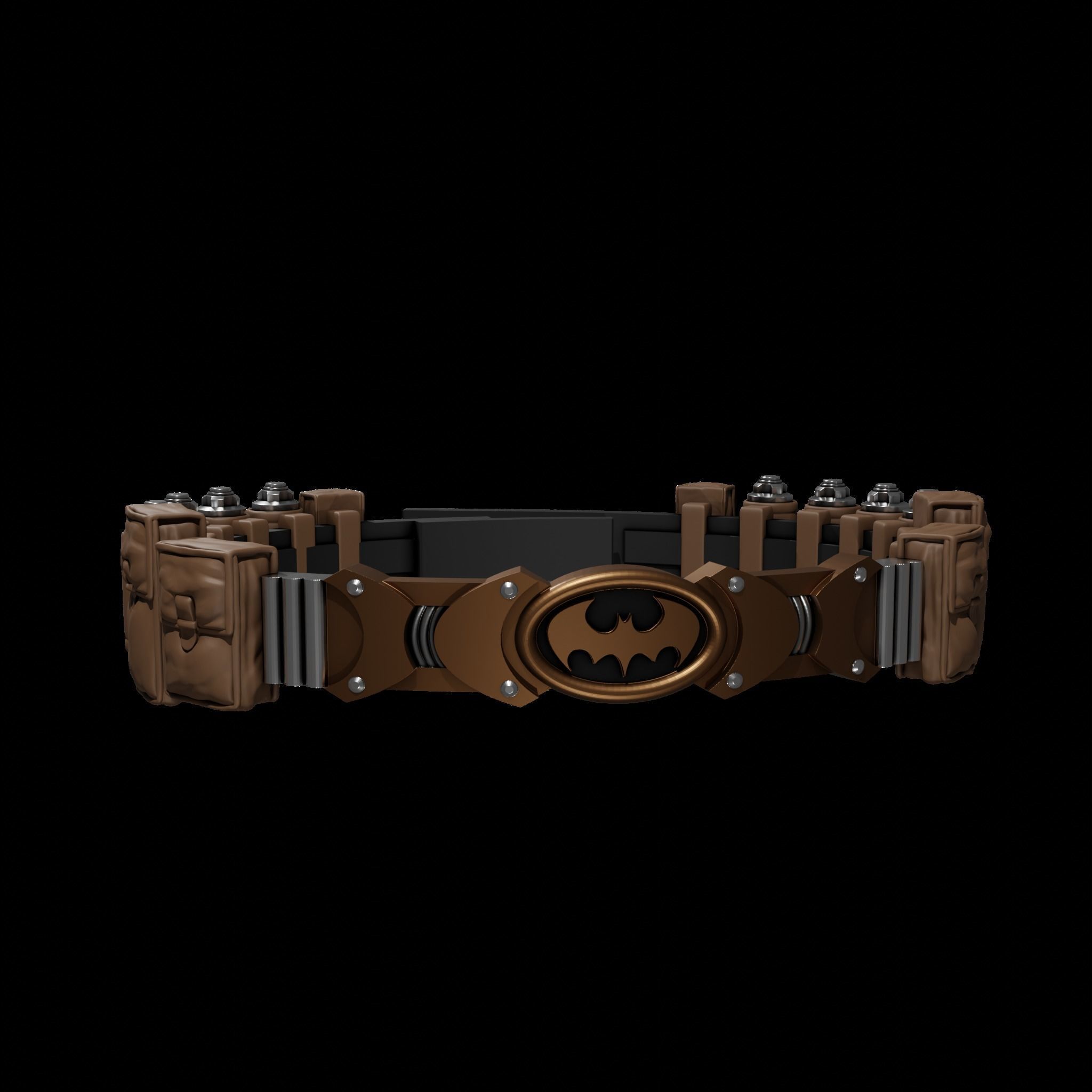 The Dark Knight Utility Belt 3D model 3D printable | CGTrader