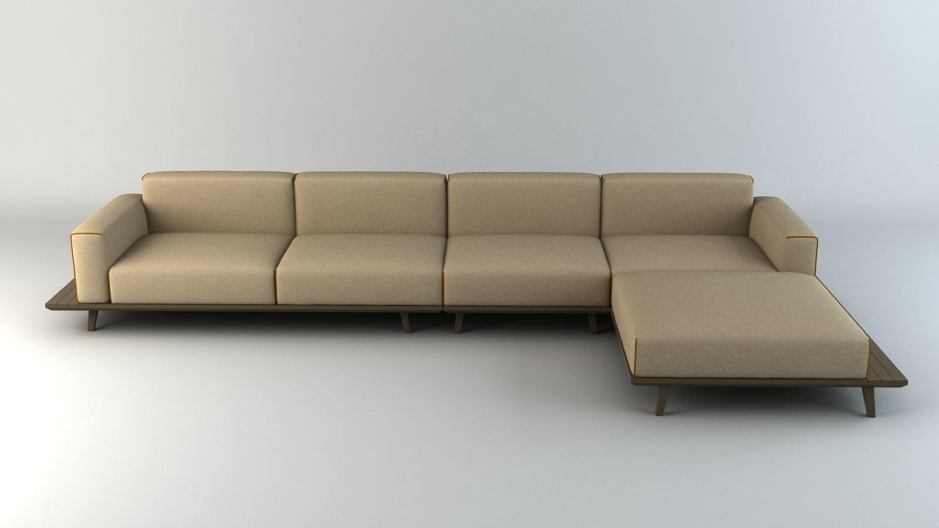 Modular Sofa Panama II 3D model | CGTrader