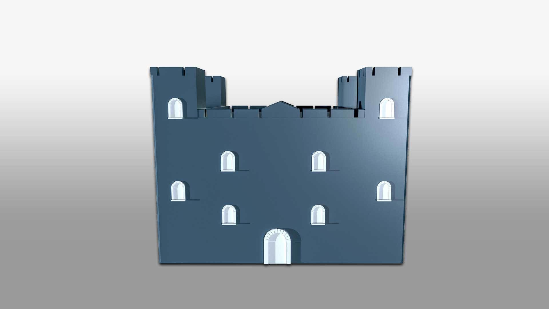 Castle - Cartoon Castle - Cartoonish Castle free 3D model | CGTrader
