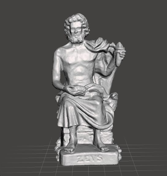 ZEUS RESIN STATUE 90s FIGURE MODEL ART GREEK MYTHOLOGY 3D model 3D ...