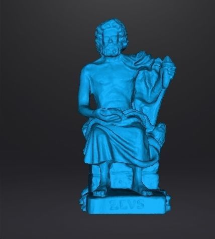 ZEUS RESIN STATUE 90s FIGURE MODEL ART GREEK MYTHOLOGY 3D model 3D ...