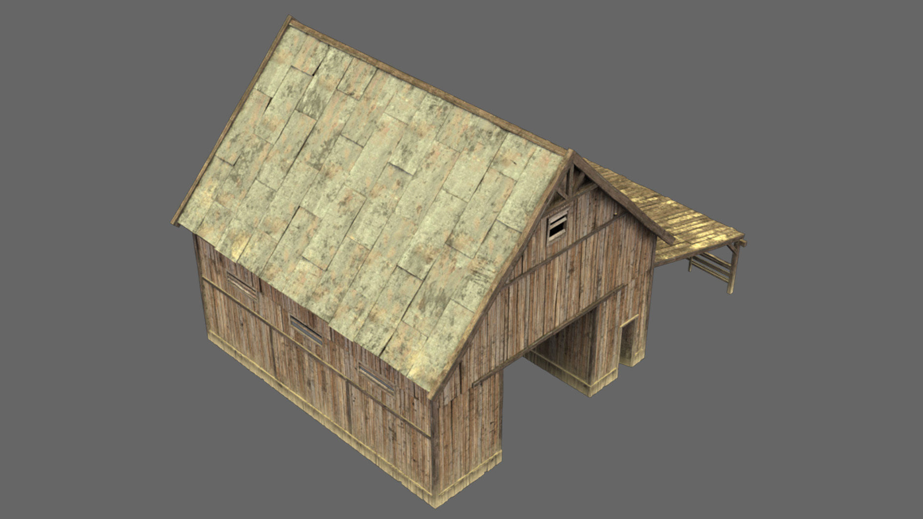 Barn 01 3D model | CGTrader