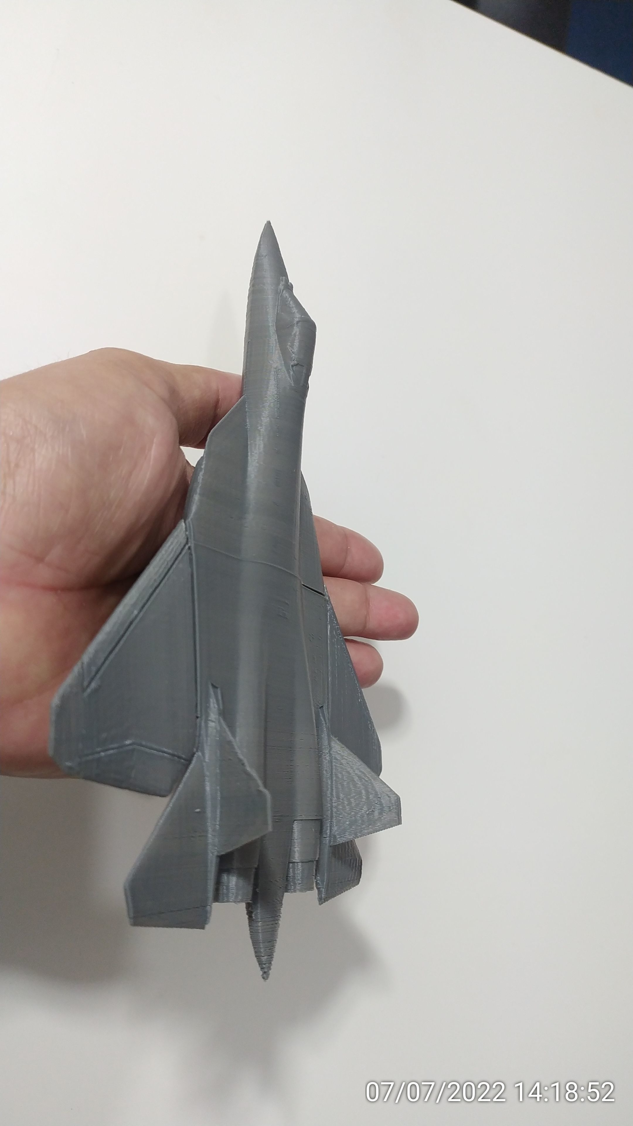 STL FILES OF SCALE MODEL SUKHOI SU-57 FELON Scale 1-100 3D model 3D ...