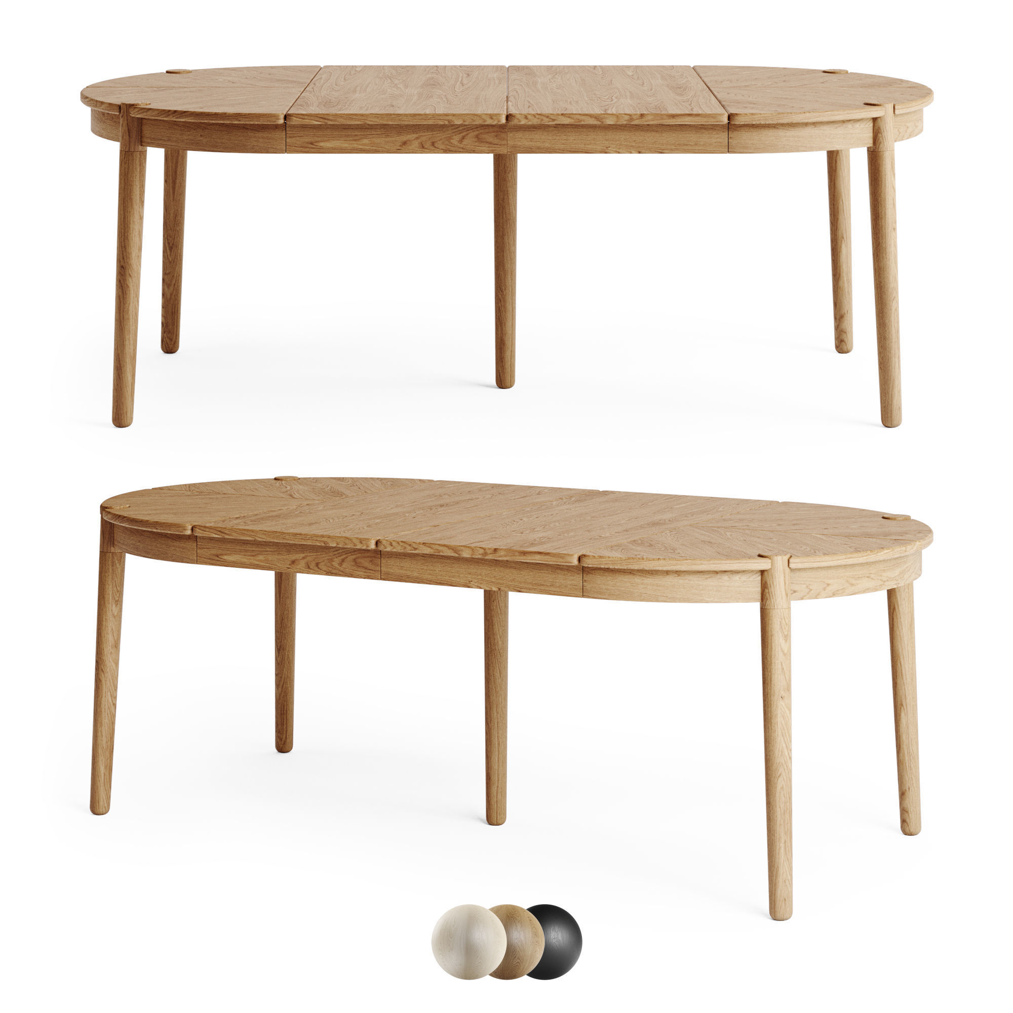 Bolia Dining Table Fusion 3D model | CGTrader