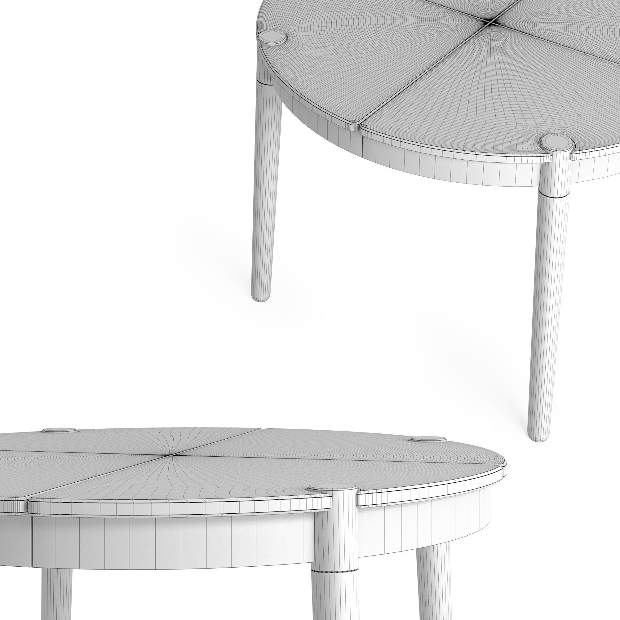 Bolia Dining Table Fusion 3D model | CGTrader