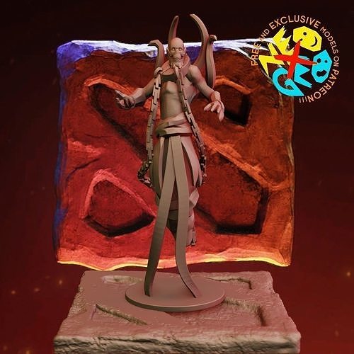 LICH - DOTA 2 3D model 3D printable | CGTrader